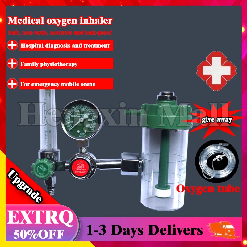Oxyplus Medical Oxygen Regulator Set With Nasal Cannula Regulator ...