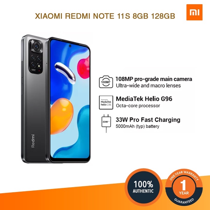 Xiaomi Note 11S , 8GB + 128GB Global Version | Shopee Philippines