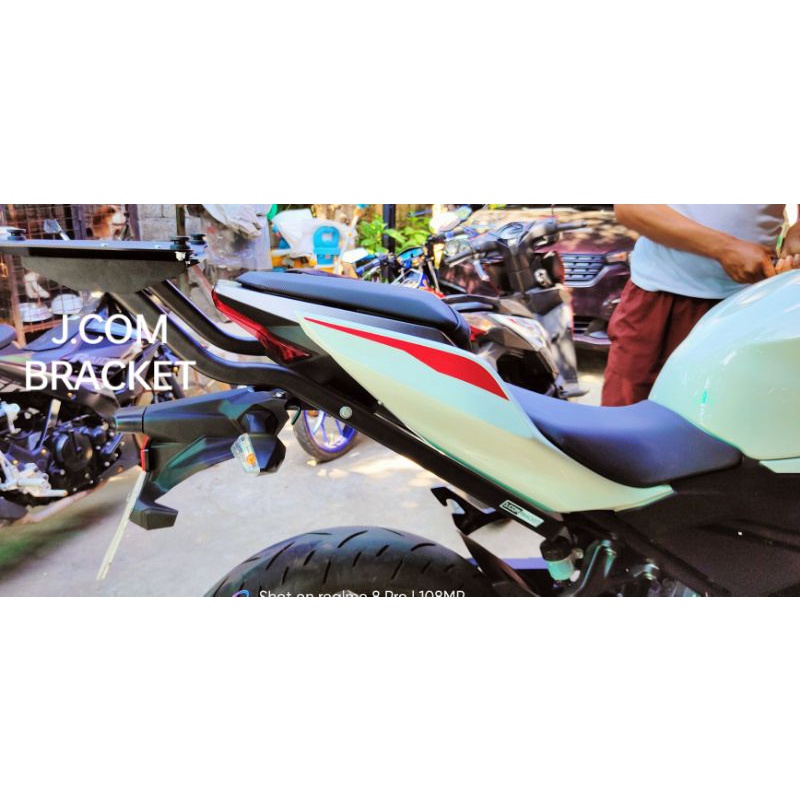 Kawasaki Z400 / Ninja 400 | J.COM TOP BOX BRACKET OR J.COM SIDE PANNIER ...