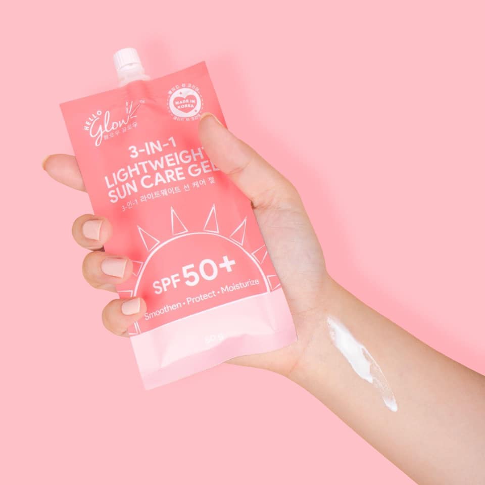 ORIGINAL HELLO GLOW SUNSCREEN PROTECTION GEL | Shopee Philippines