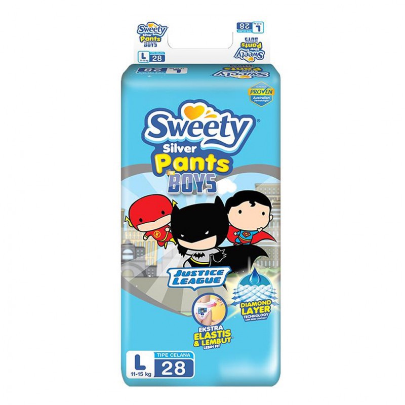 SWEETY SILVER PANTS L28 BOYS | Shopee Philippines