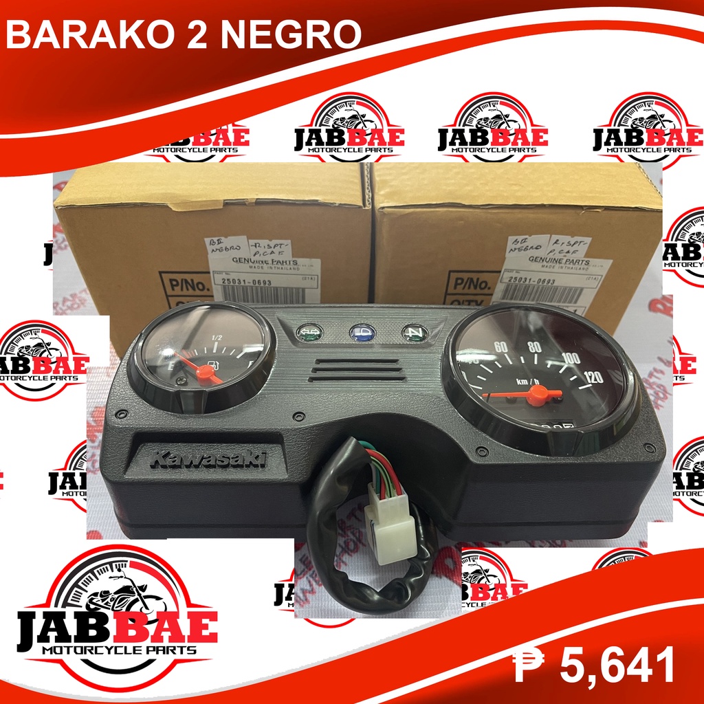 Speedometer Assy Barako 2 Negro 25031-0693 v01.2025 | Shopee Philippines