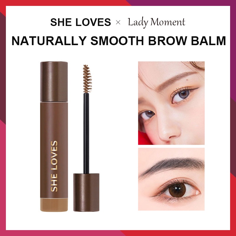 SHELOVES Eyebrow Balm 3 Colors Without Makeup Natural Three-Dimensional ...