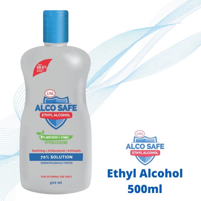 ALCO SAFE 70% Solution (FDA APPROVED) | Shopee Philippines