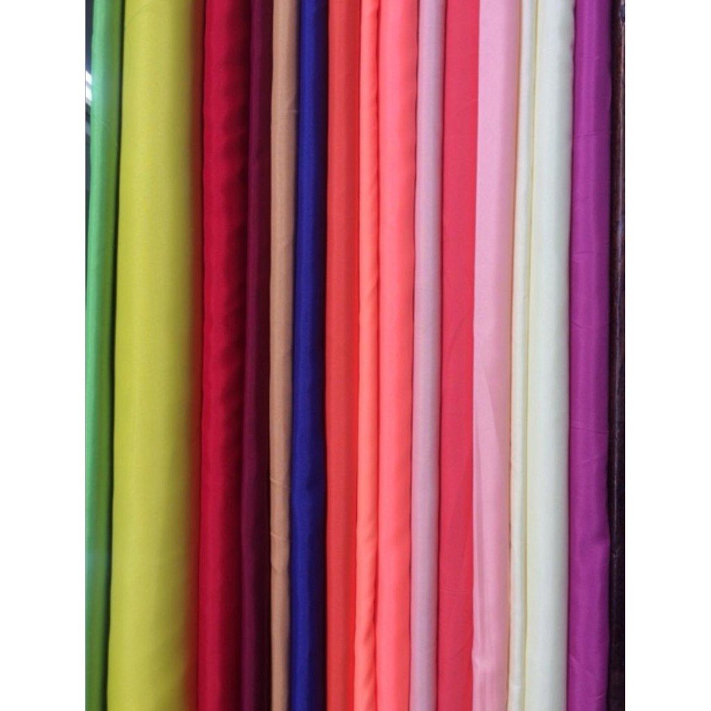 Geena Silk Pongee Fabric 60" Gina cloth for lining | Shopee Philippines