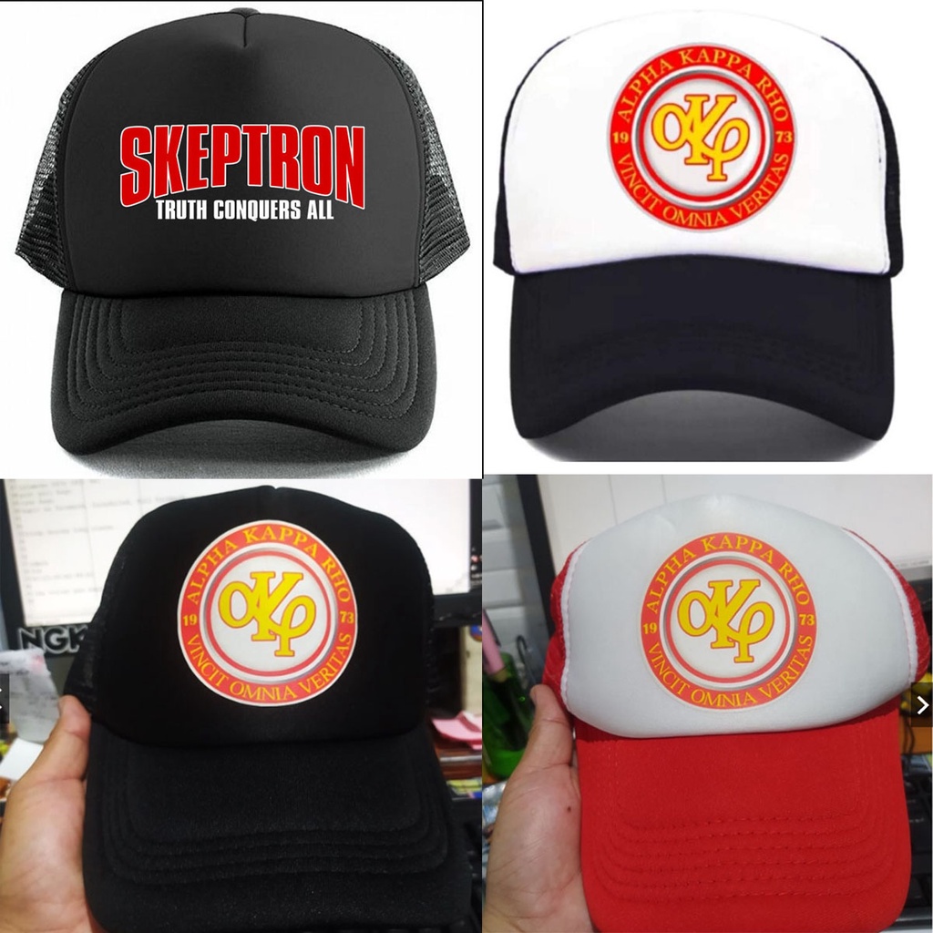 ALPHA KAPPA RHO AKP AKHRO Skeptron Fraternity Frat Trucker Net Mesh ...