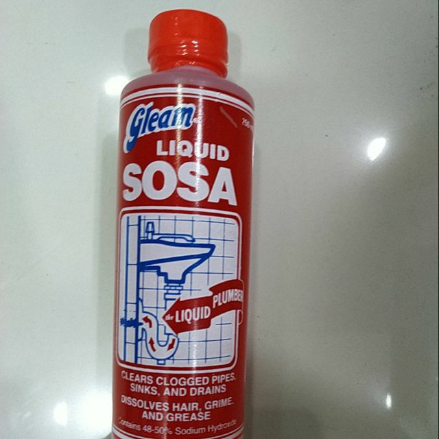 Gleam liquid sosa (choose size upon check out) | Shopee Philippines