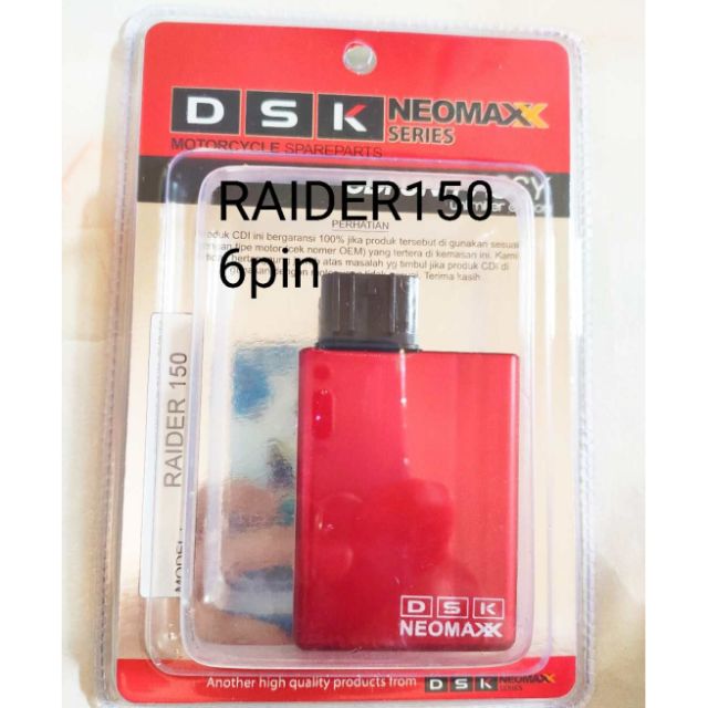 DSK RACING CDI assy RAIDER 150 Fit for1st gen and second gen | Shopee ...