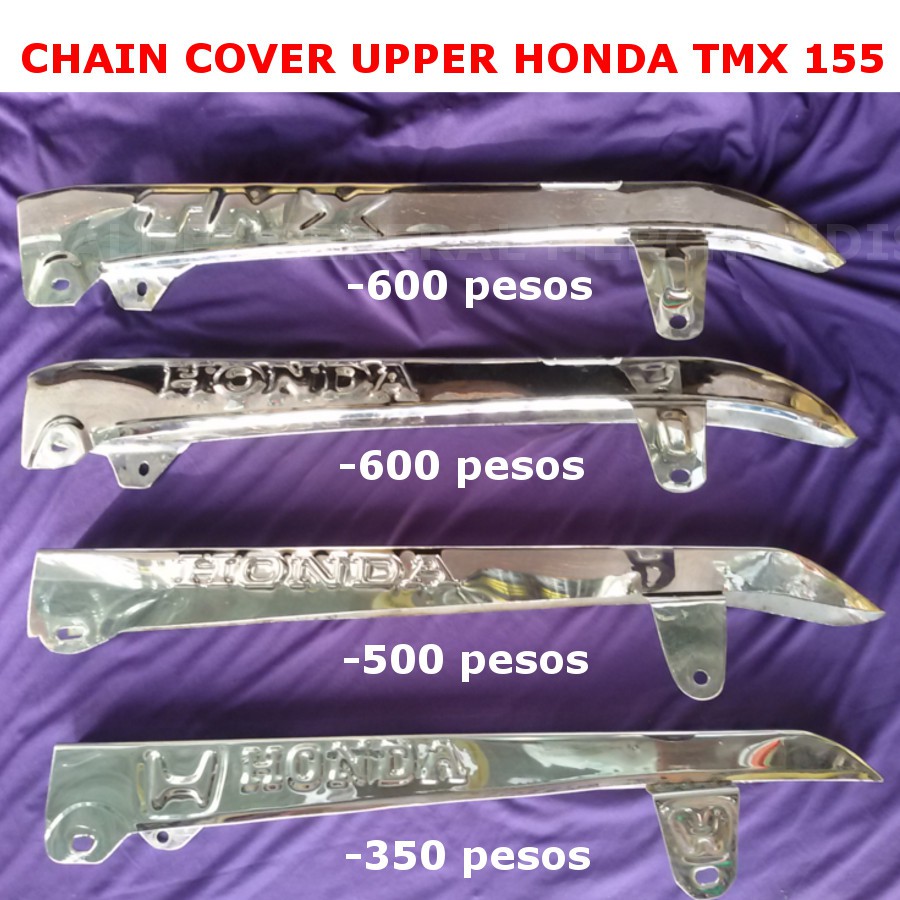 TMX 155 Chain Cover Upper Stainless | Shopee Philippines