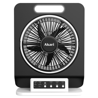 Akari Oscilating Box Fan Black 50W ARBF-5913 | Shopee Philippines