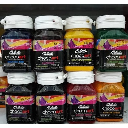 Choco Art Colatta Food Coloring 50g (Oil Base) | Shopee Philippines