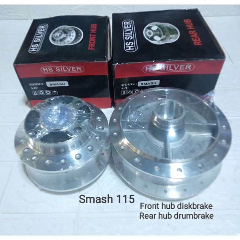 Smash 115 hub front & back set | Diskbrake type | Shopee Philippines