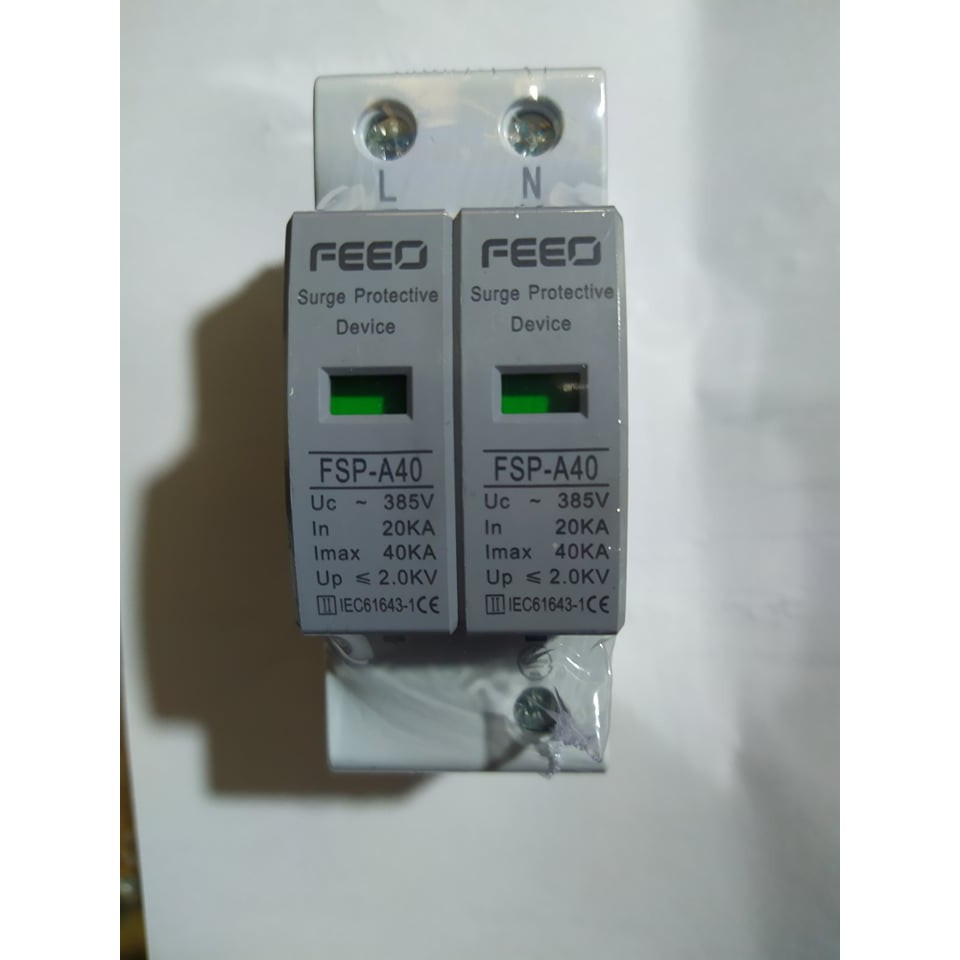 2p AC SPD 20-40Ka Surge Protective Device FEEO brand | Shopee Philippines