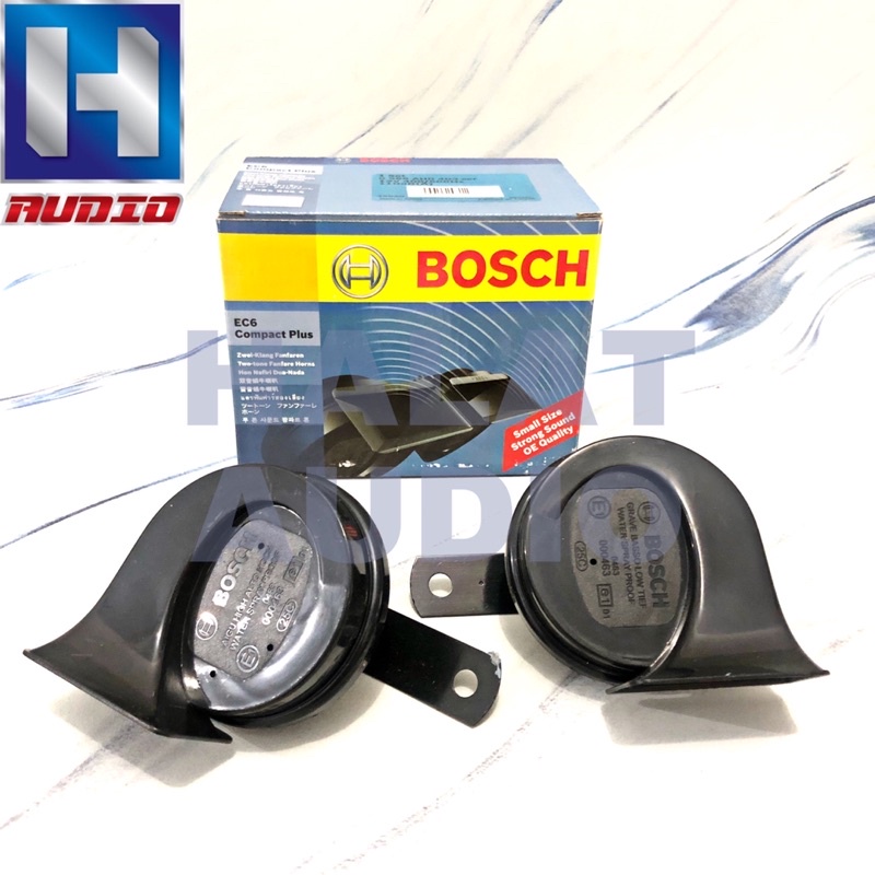 Bosch EC6 Compact Car Horn Plus Horn Original Made in Turkey | Shopee ...