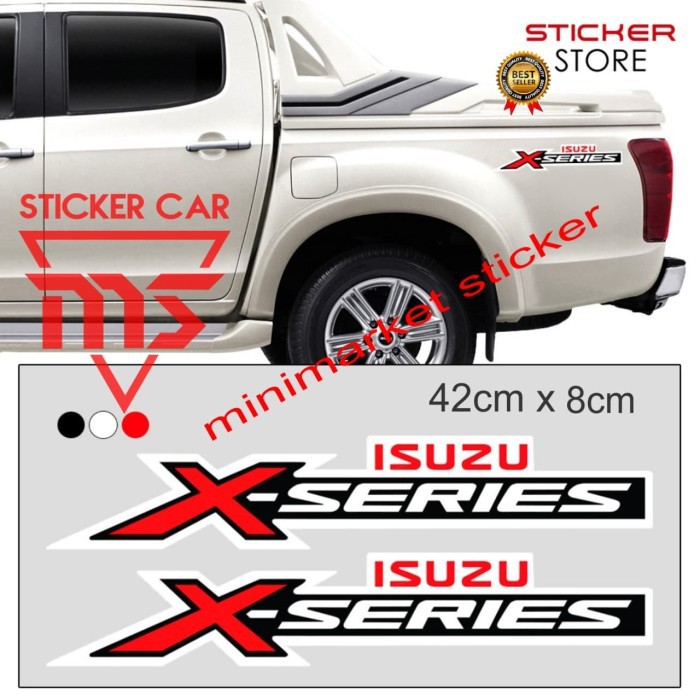 ISUZU MUX PANTHER STICKER ISUZU DMAX X SERIES CAR STICKER | Shopee ...