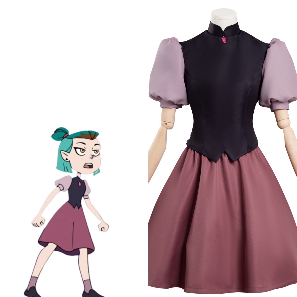 The Owl cos House Amity Cosplay Costume Outfits Halloween Carnival Suit ...