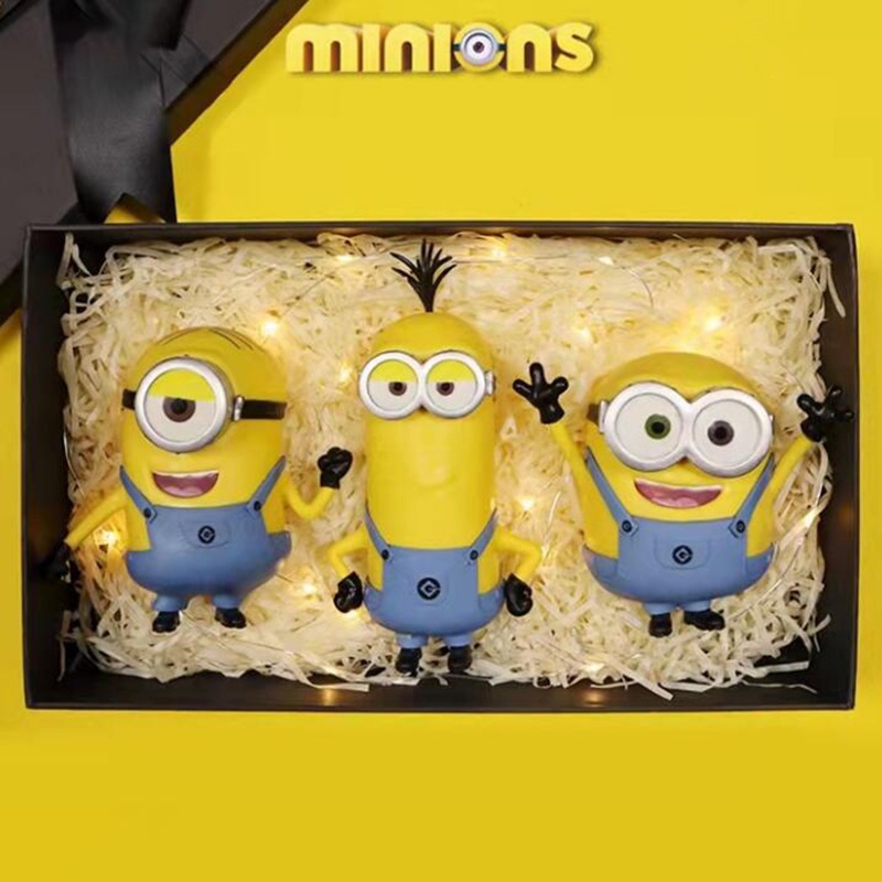 Cartoon Minions Toy Despicable Me 2 Miniones Bob Kevin Stuart Mini ...