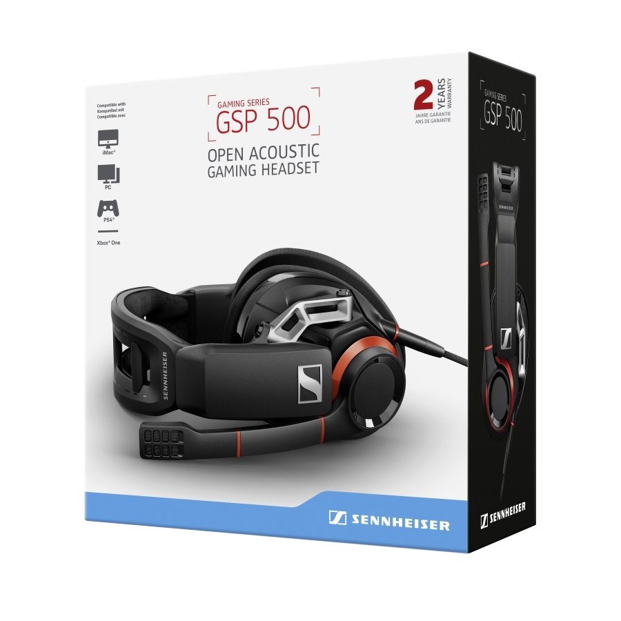 Sennheiser Gsp 500 For Pc Mac Ps4 Noise Cancelling Headset | Shopee ...