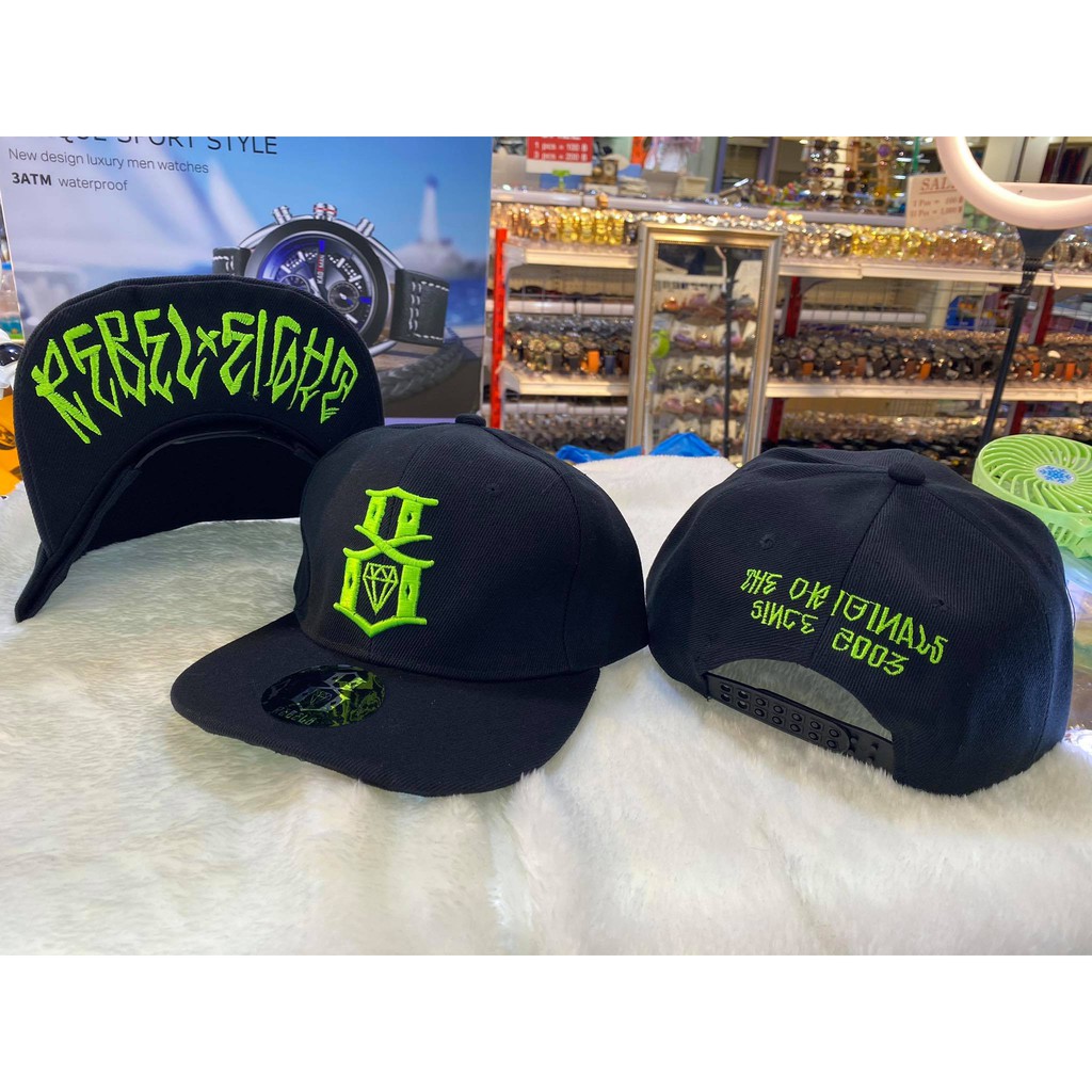 Rebel 8 Hip Hop Cap Comes In 3 Colors! Size Can Be Customized Up To 59 ...