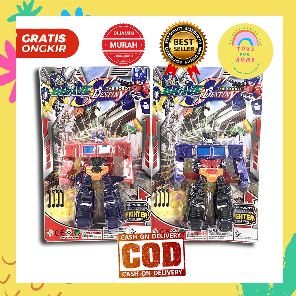 Kids Toys Deformation Transformer Brave Destiny Optimus Prime ...