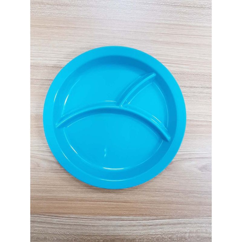 Plastic Partitioned Plate (three-sectioned plate) Plate with Partition ...