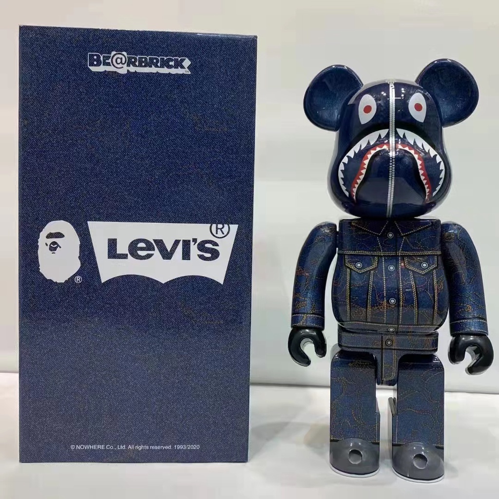 Bearbrick 400% Kubrick Bear Violent Building Block Brick Trendy Play ...