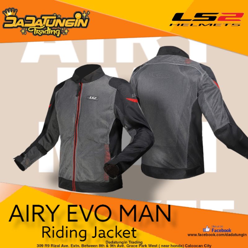 LS2 Airy Evo Man Riding Jacket for Men | Shopee Philippines