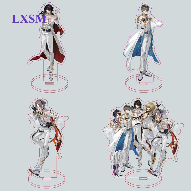 Hoholive Vtuber Luxiem Acrylic Stands Cartoon Character Voc Ike Mysta ...