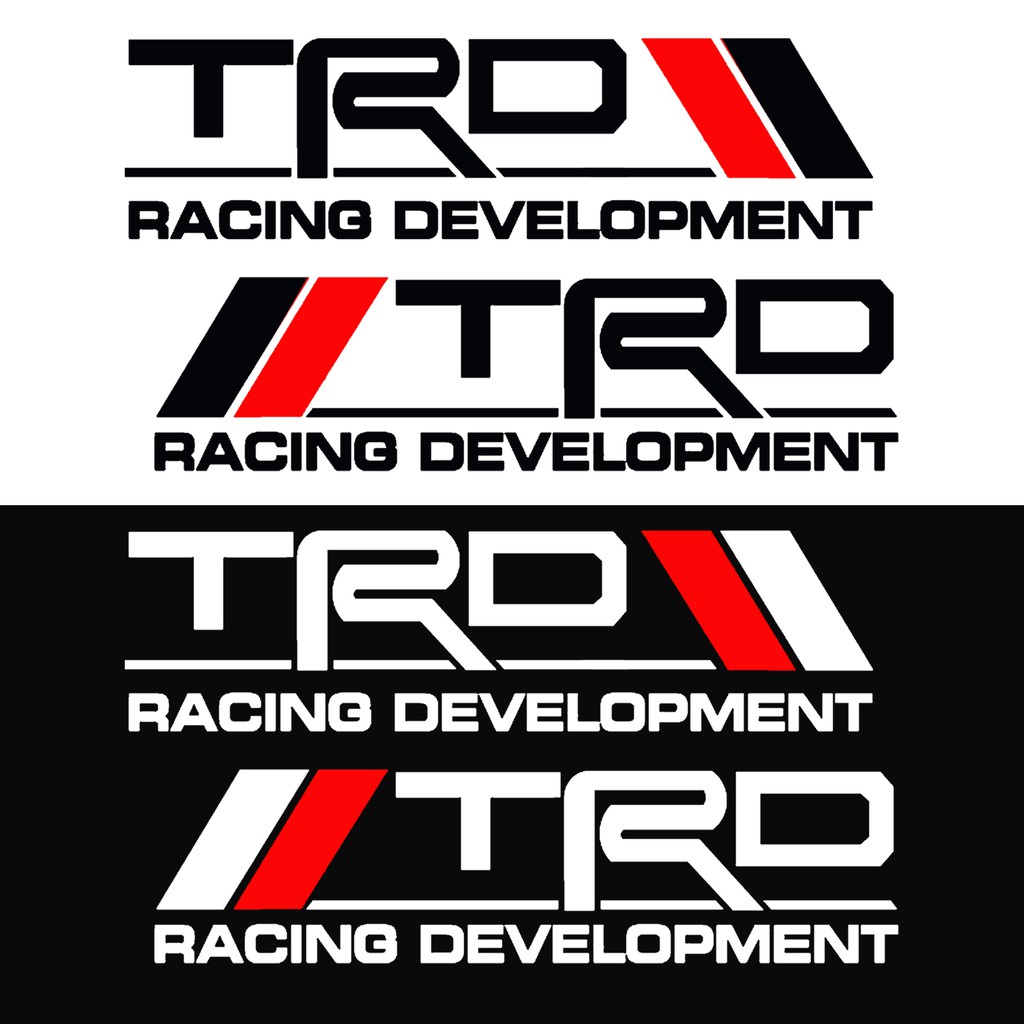 BUY 2 get 1 FREE TRD side mirror sticker | Shopee Philippines