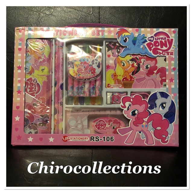 My Little Pony Stationary Set with Pencil Box | Shopee Philippines