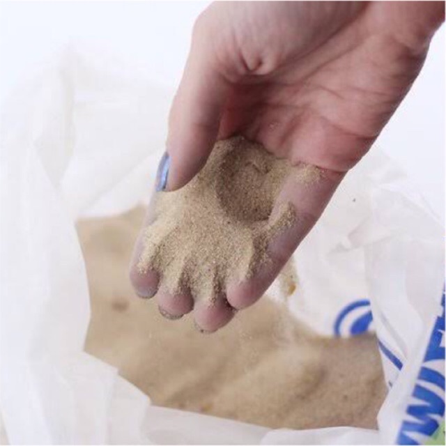 COD 5kg Fine ocean washed sand aquarium white sand fish sand | Shopee ...