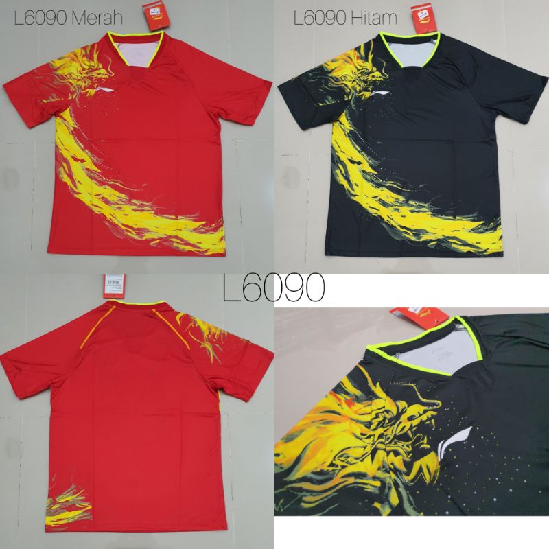 L6090 CHINA NATIONAL TEAM TABLE TENNIS T-SHIRTS 2022 MA LONG FAN ZHENDONG TABLE TENNIS PINGPONG ...