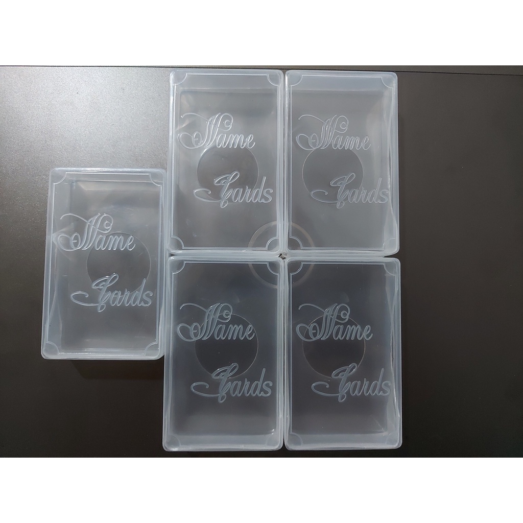 {COMBO} Plastic BOX FOR BUSINESS AND NAMECARD | Shopee Philippines