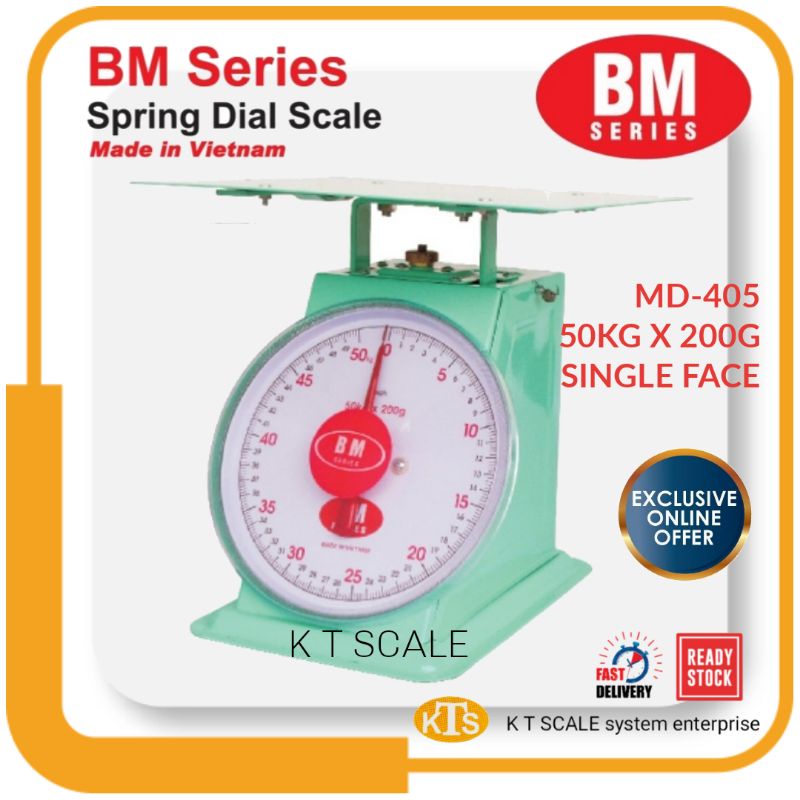 Timbang spring BM 50kg spring scale | Shopee Philippines