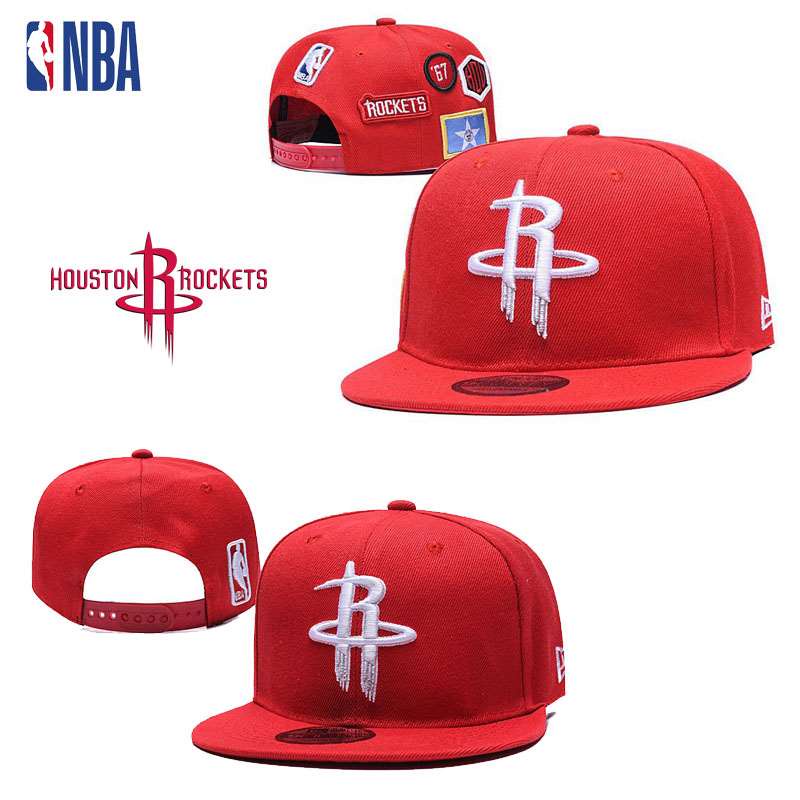 2022NBA Houston Rockets Team Hip hop Hat Flat Brim Hat JohnWall Top Sun ...