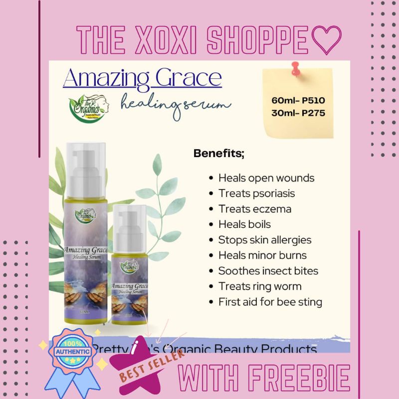 Amazing Grace - Herbal Healing Serum | Heals Wound | Treats Skin Rashes ...