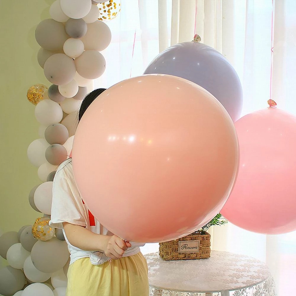 18inch Macaron balloon Round Latex Balloon Wedding Party Birthday ...
