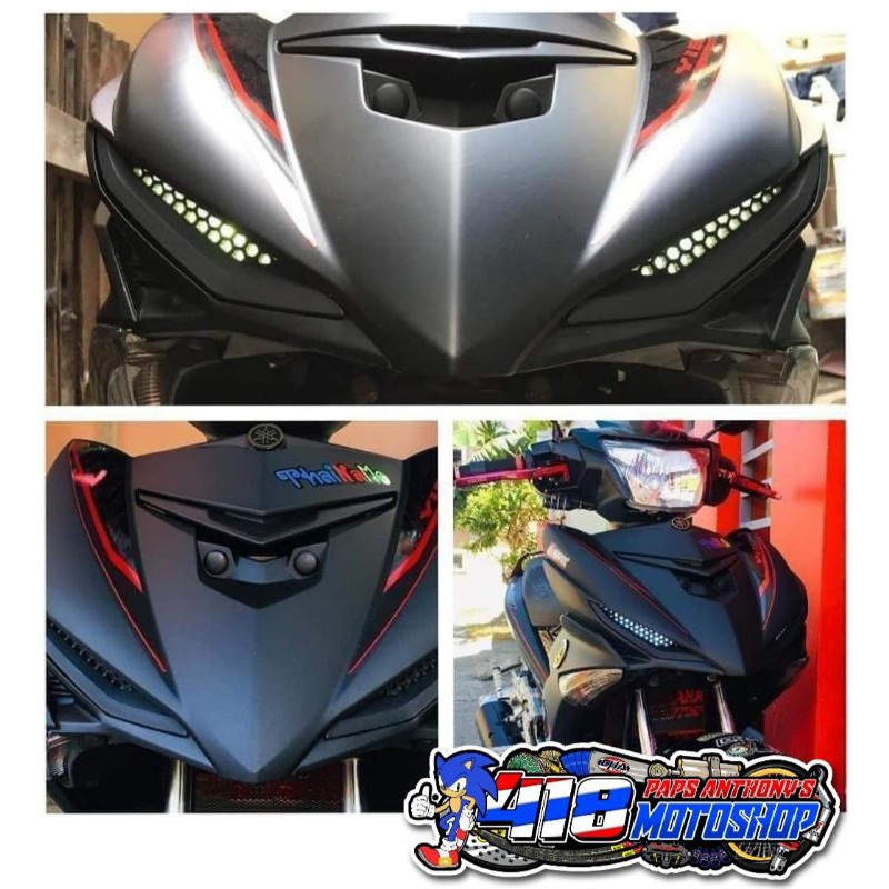 Honeycomb ParkLight DIY Audi Owl Eye Sniper150 | Shopee Philippines