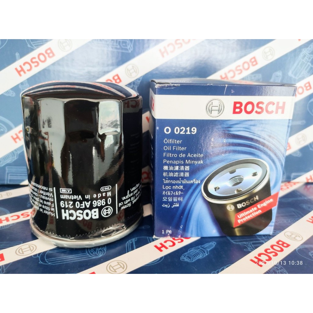 Isuzu Mu-X Oil Filter, New D-Max (-2020) - Bosch O0219 | Shopee Philippines
