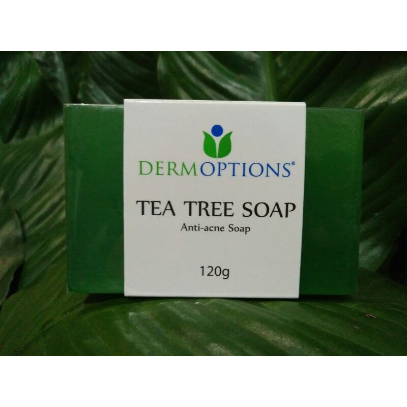 Derm Options Tea Tree Soap 120g | Shopee Philippines
