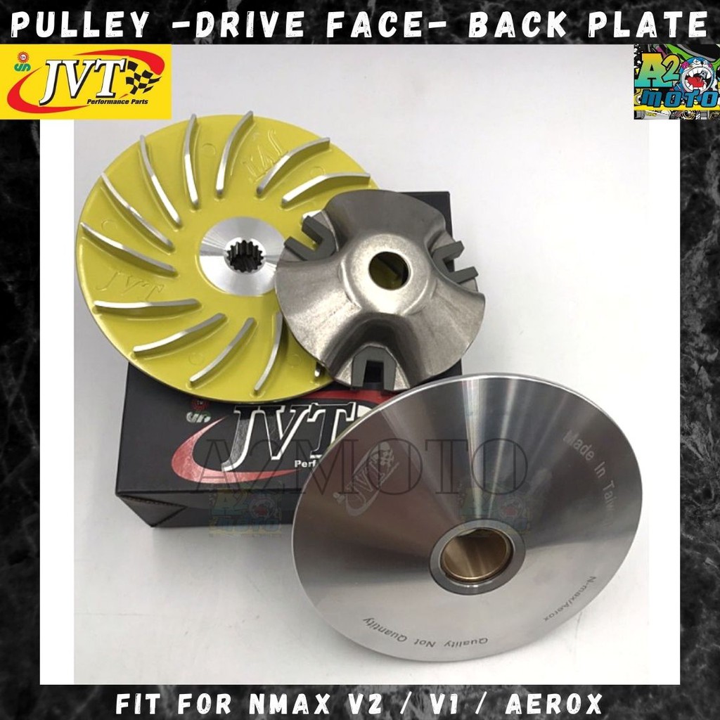 JVT Pulley SET Nmax Aerox Click PCX ADV Airblade Mio M3 Fazzio Gravis ...