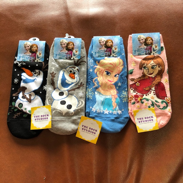 Korean Socks - Elsa Anna Olaf Frozen - Iconic Socks | Shopee Philippines