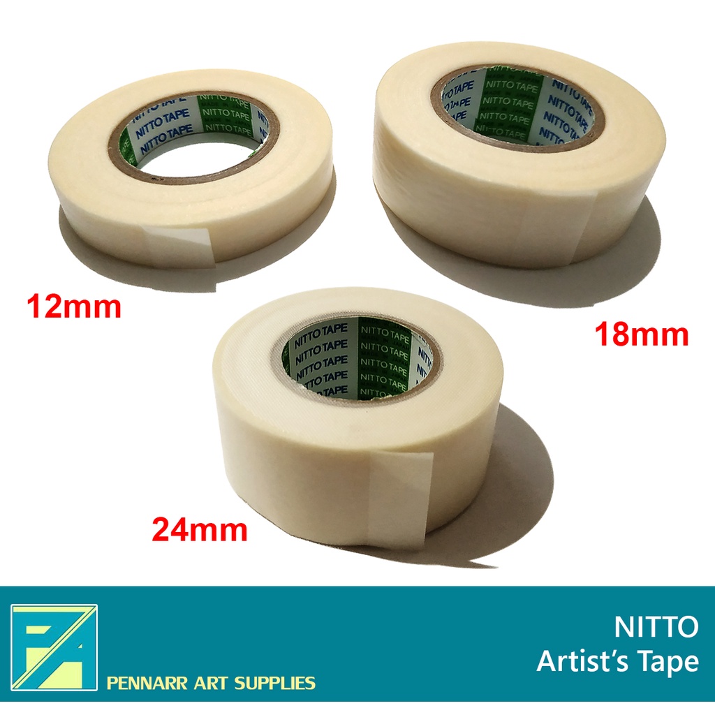 NITTO Artist's Tape (Art Masking) for Drawing / Painting (Waterproof ...