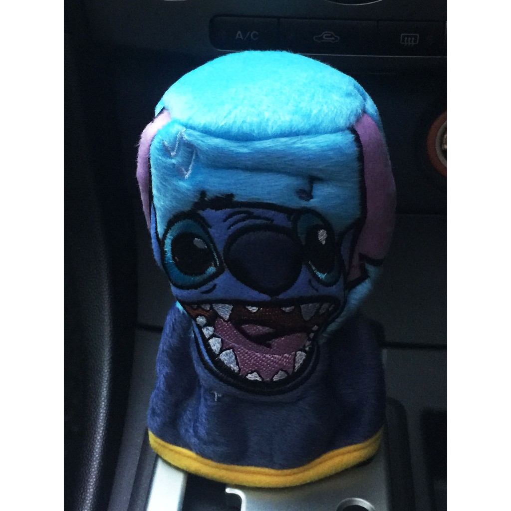 Genuine License Stick Gear Shift Cover Blue Lilo & Stitch Disney Manual ...