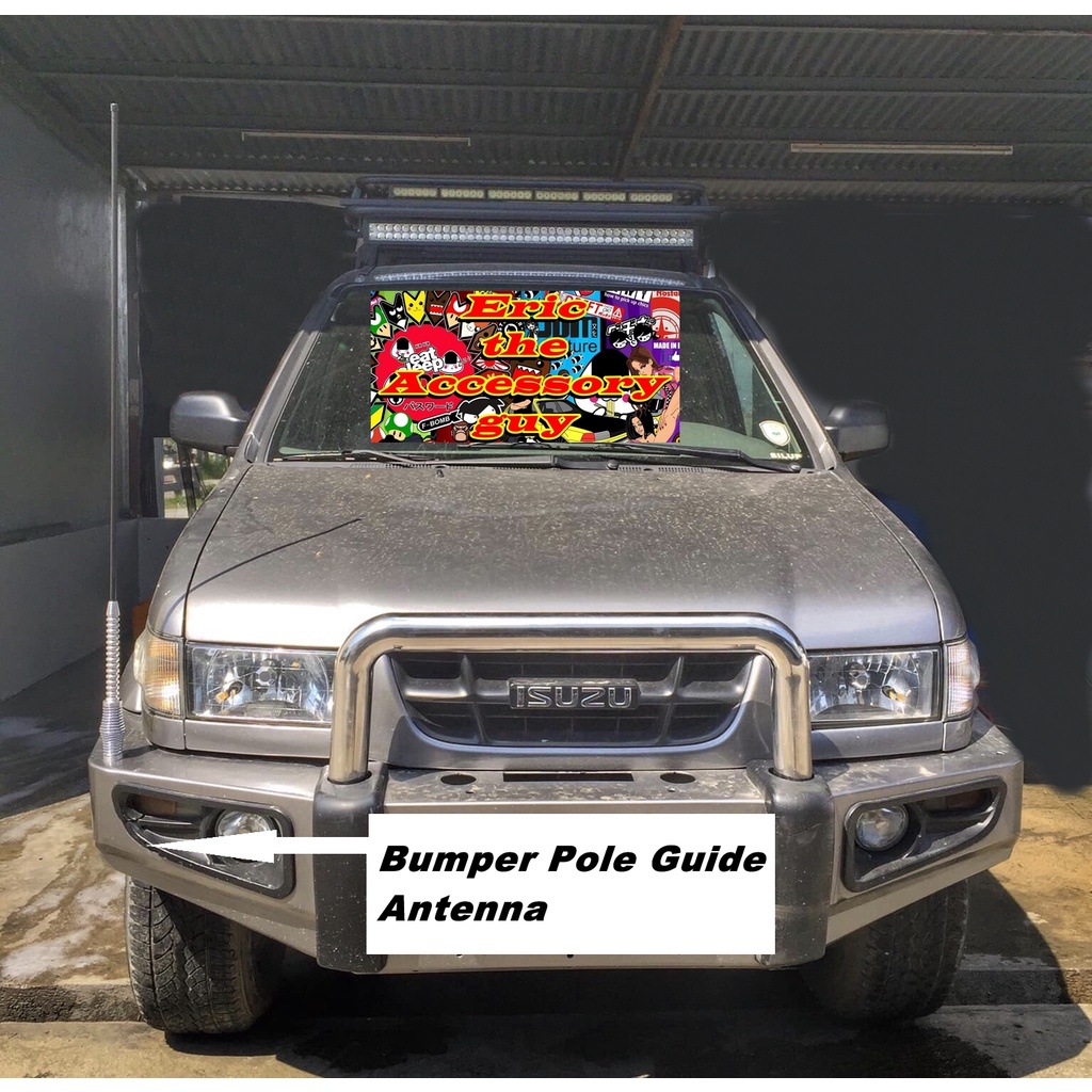 Bumper Pole Guide Antenna(Black) | Shopee Philippines
