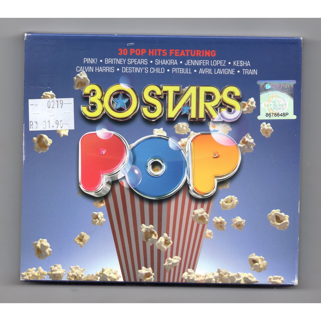 30 STARS : 30 POP HITS FEATURING (CD) | Shopee Philippines