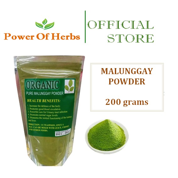 Malunggay Powder 200grams | Shopee Philippines
