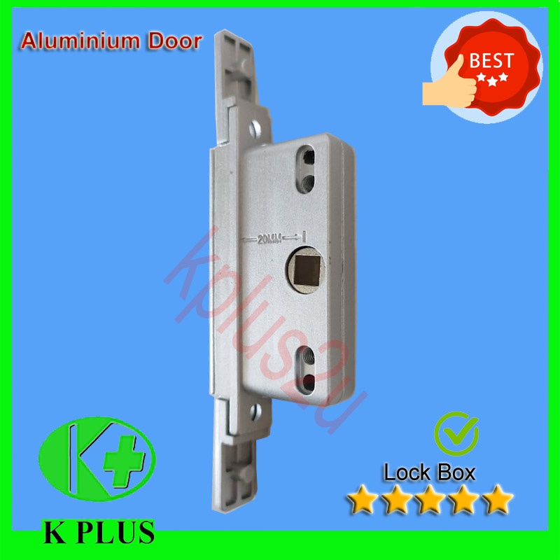Door Lock Mortise Aluminium Door Multipoint lock case box 铝门锁盒 kunci ...