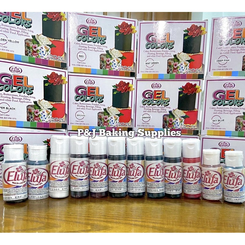 Elufa Gel Colors 20g | Shopee Philippines