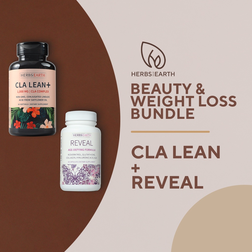 Reveal Age Defy And Cla Lean Plus Active Weight Loss Bundle From Herbs ...